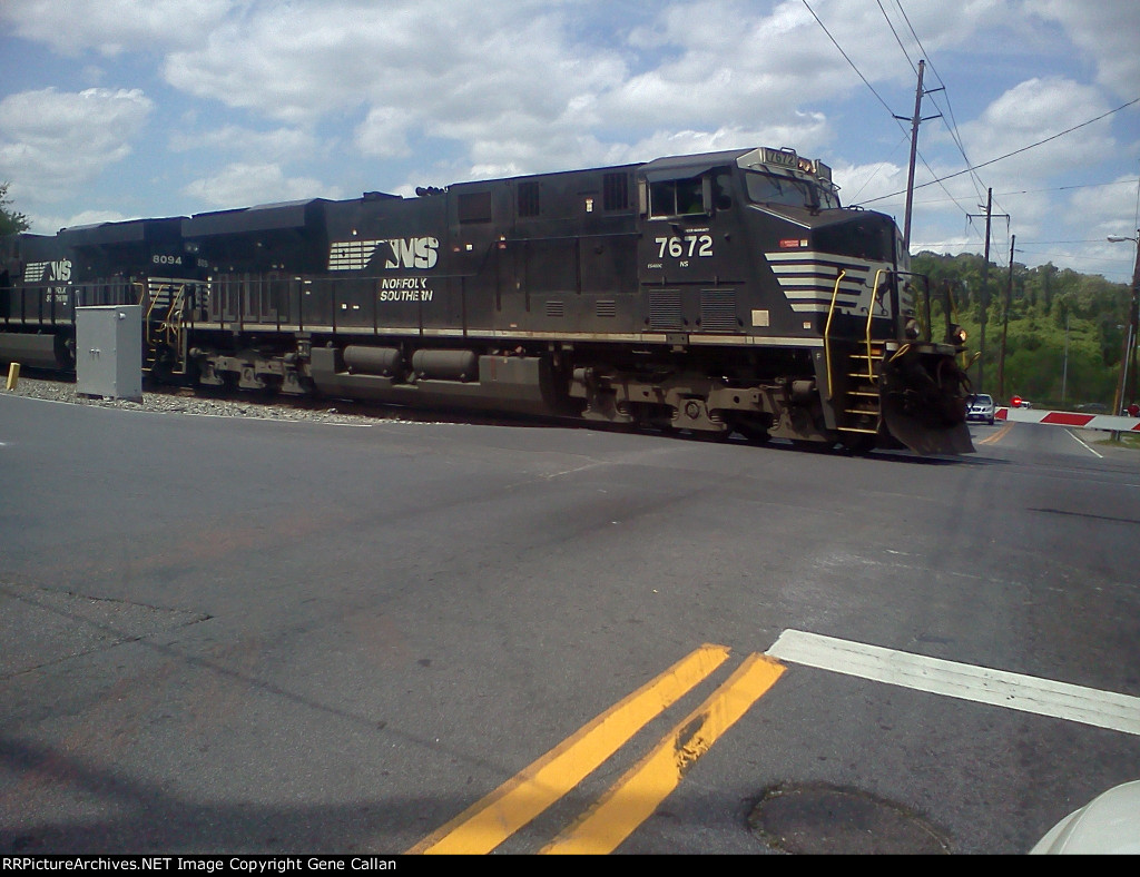 NS 7672 and NS 8094 cross Darlington Drive